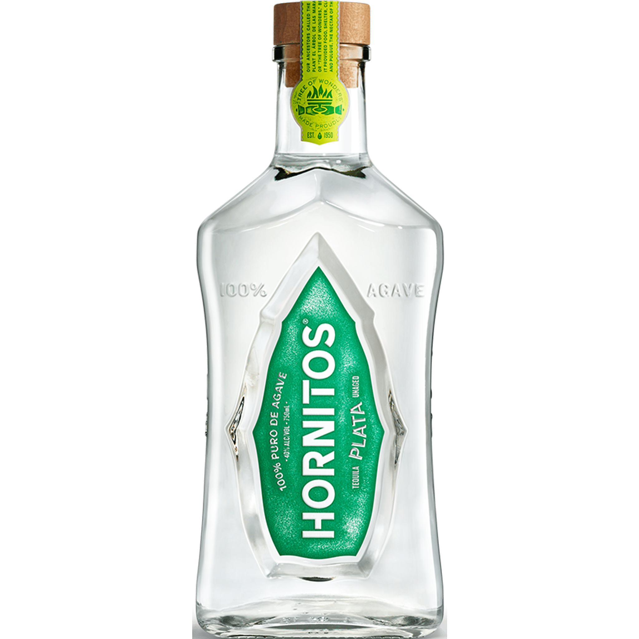 Hornitos Plata Tequila | 100% Agave & Ultra-Smooth | Liquor on Broadway ...